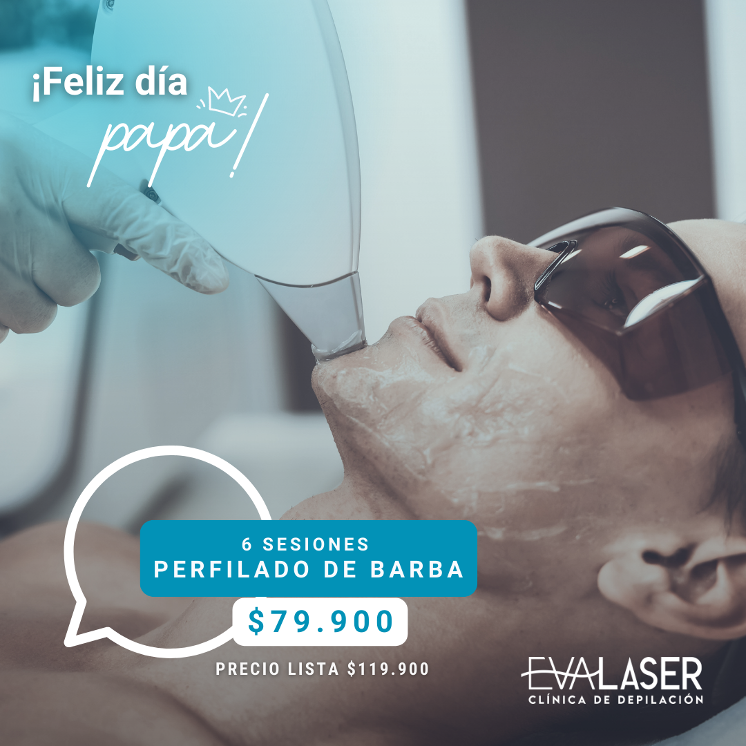 PERFILADO BARBA: 6 sesiones – Evalaser
